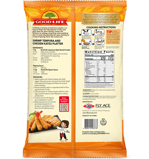 Good Life Bread Crumbs 1k – Ace Market PH